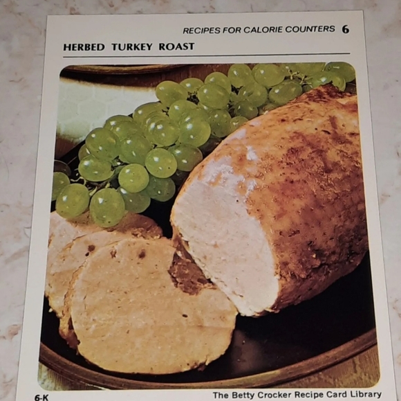 Other | The Betty Crocker Recipe Card Library Replacement Calorie ...